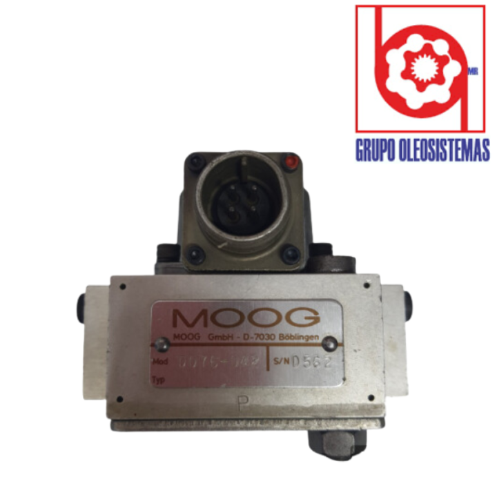 MOOG Electro Hydraulic Servo Valve D761 / G761-3003b Ser 8136 4500psi ...