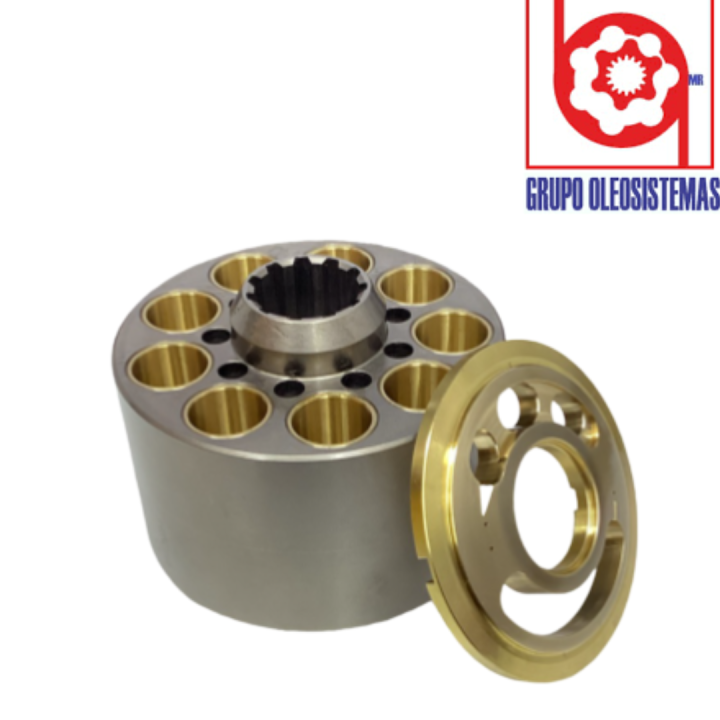 BLOCK DE PISTONES UNCANNY K3V63 C/PLATO VALVULA RH | Oleosistemas